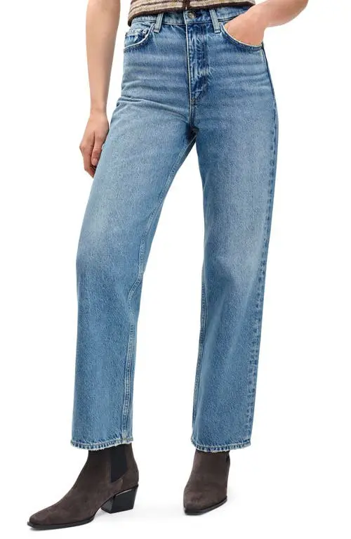 Rag & Bone Shea High-waist Straight Leg Jeans