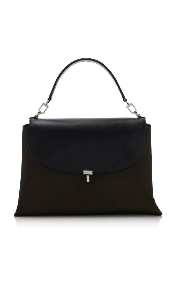 TOTÊME T-lock Satchel - Brown