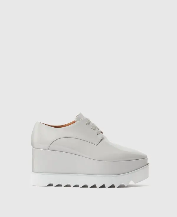 Stella McCartney Limited-edition Elyse Platform Shoes - Light Gray