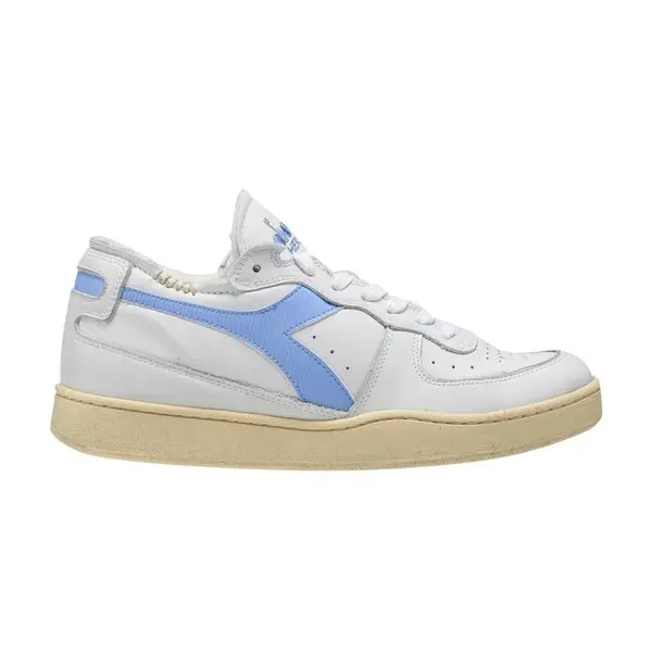 DIADORA Mi Basket Row Cut Sneakers - White
