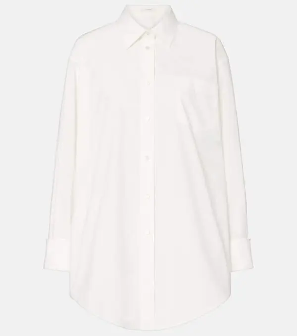 THE ROW Ment Cotton Poplin Shirt