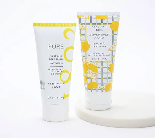 BEEKMAN 1802 2oz Hand Cream 2pc Set