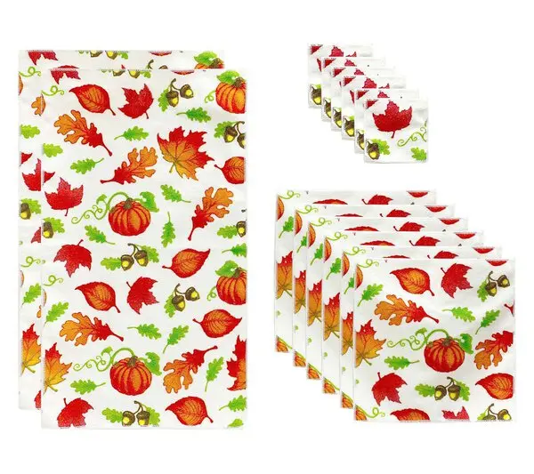 TEMP-TATIONS Set Of 14 Microfiber Towel Variety Pack