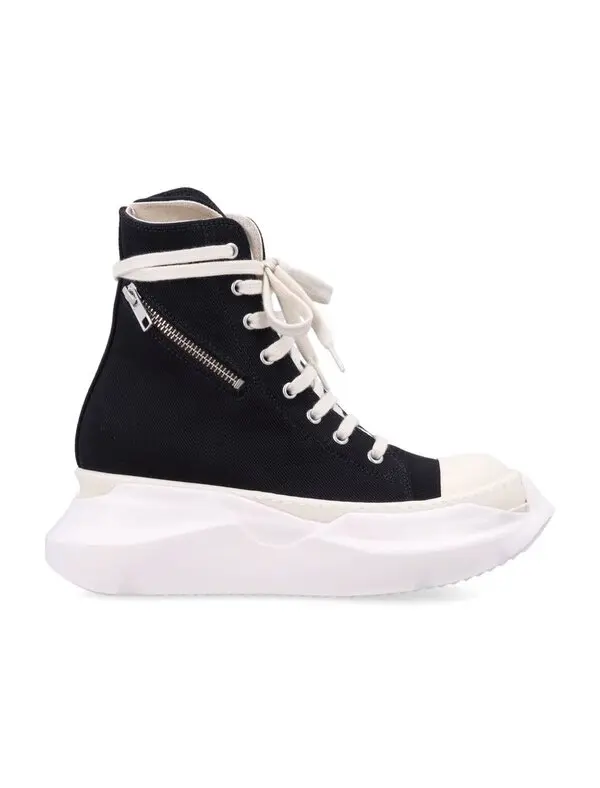 Rick Owens Cargo Abstract High-top Sneakers