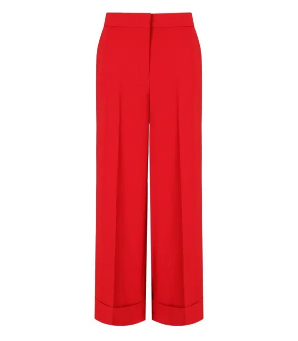 Essentiel Antwerp Imo Cropped Pants - Red