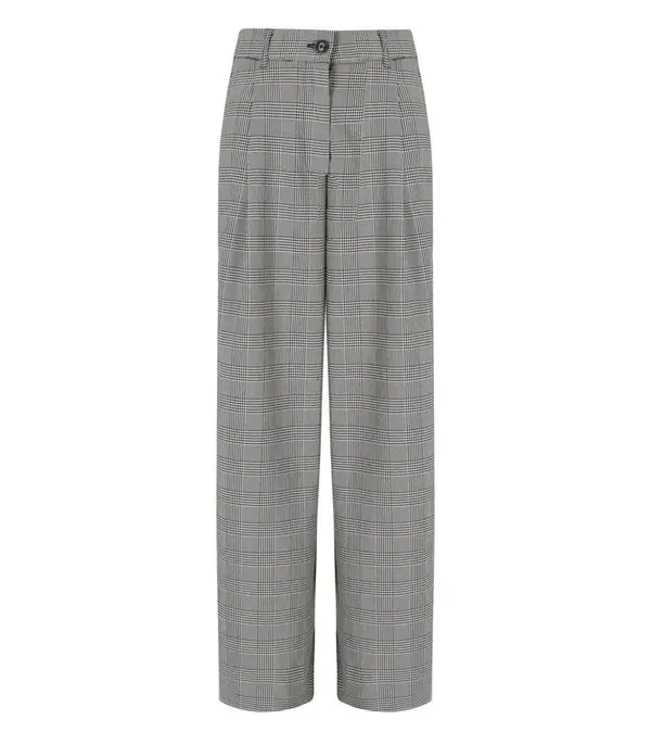 Essentiel Antwerp Invest Prince Of Wales Check Trousers - Multicolor