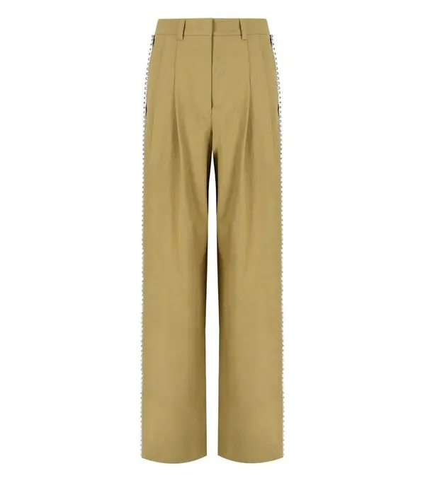 Essentiel Antwerp Iso Wide-leg Trousers - Beige