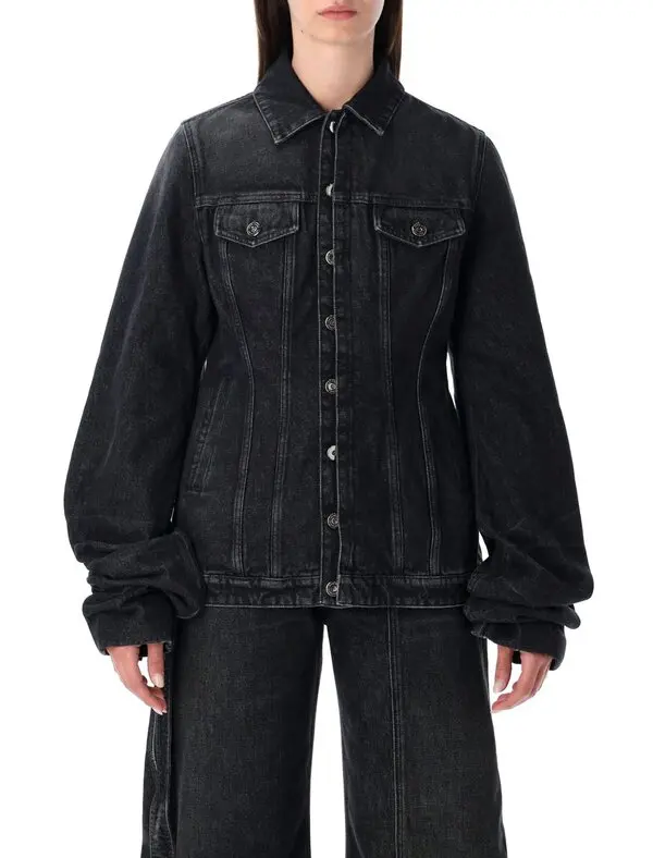 Jean Paul Gaultier Oversized-sleeve Denim Jacket