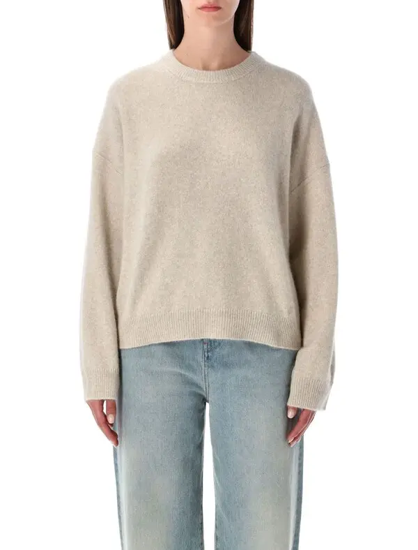 LOULOU STUDIO Tristan Crew Neck Sweater