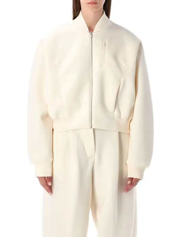 Nike Sportswear Modern Fleece Destroyer Jacket - Sail White