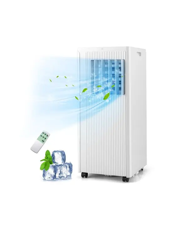GOUUN 10000 Btu Portable Air Conditioner Cools Up To 350 Sq Wth 24h Timer