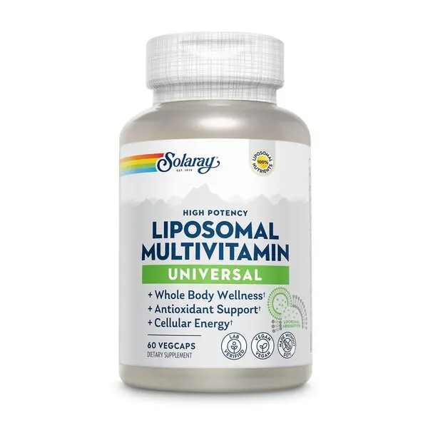 SOLARAY Liposomal Universal Multivitamin 60 Capsules
