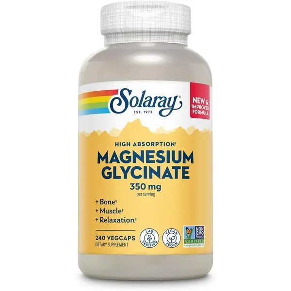 SOLARAY Magnesium Glycinate 350