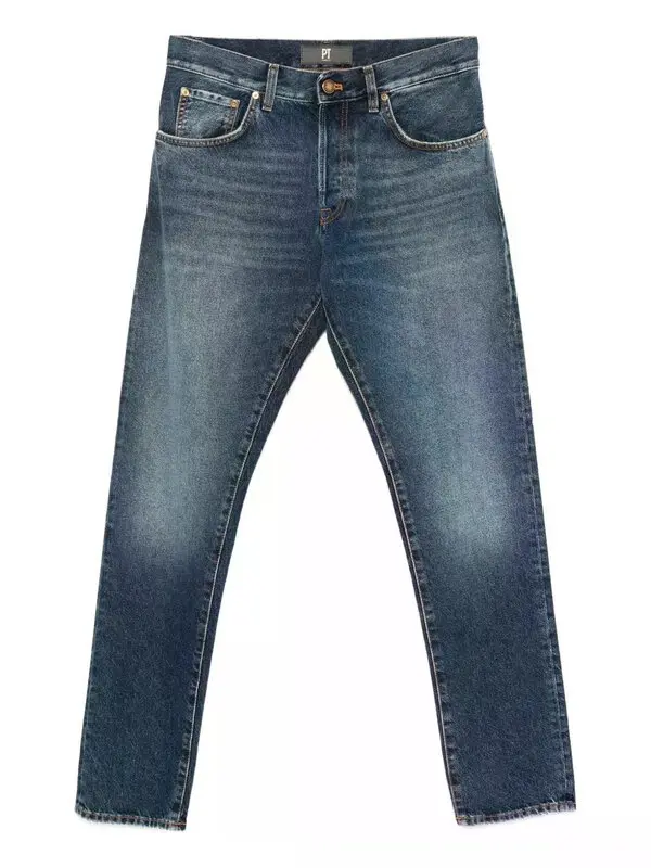 PT TORINO Logo-patch Jeans