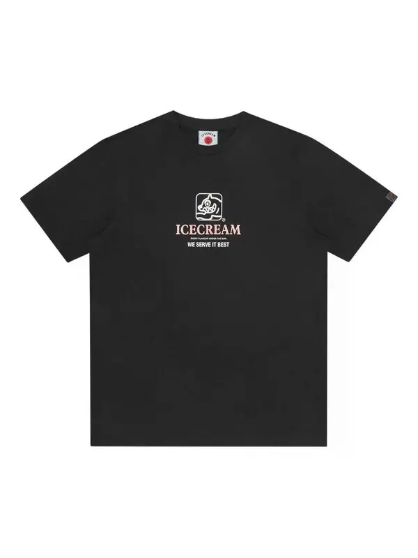 ICECREAM Graphic-print T-shirt - Black