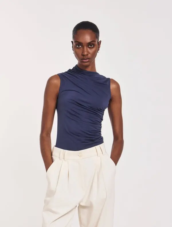 NINETY PERCENT Lui Micromodal Top - Nightime