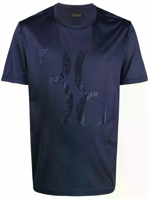 BILLIONAIRE Double B Embellished Short-sleeve T-shirt