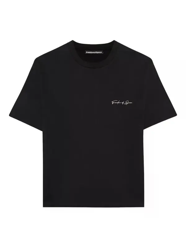FREEDOM OF SPACE Signature Cotton T-shirt