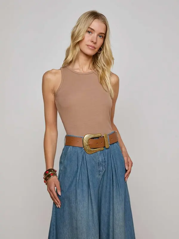 L'Agence Nia Tank Top - Ginger Snap