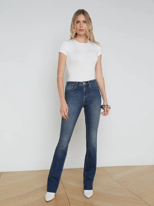 L'Agence Ruth Straight-leg Jean