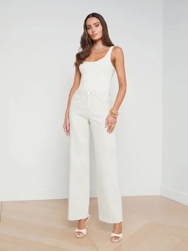 L'Agence Scottie Wide-leg Jean