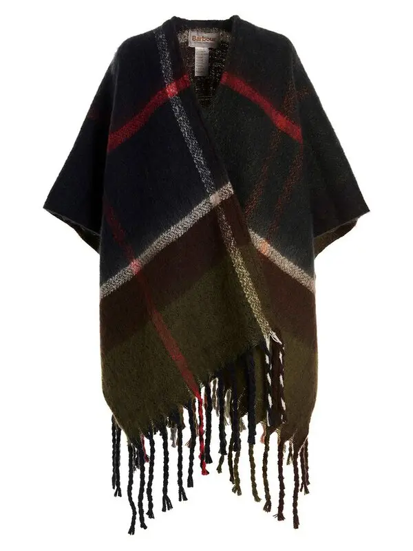 Barbour Isla Boucle Serape' Cape - Multicolor
