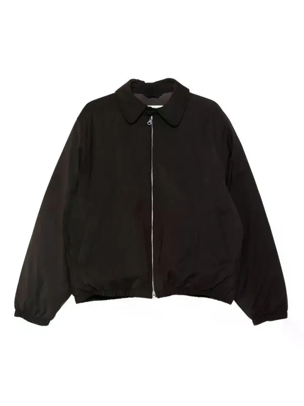 Our Legacy Churchill Pinstriped Puffer Jacket - Brown