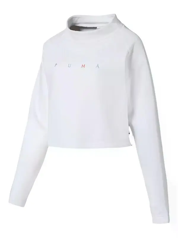 PUMA Graphic Cropped Sweatshirt