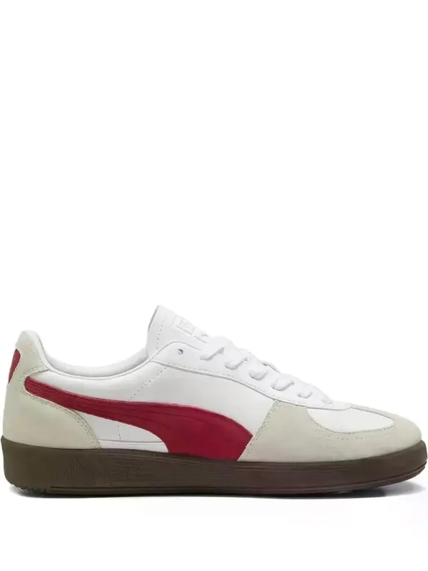 PUMA Palermo Leather And Suede Sneakers - White