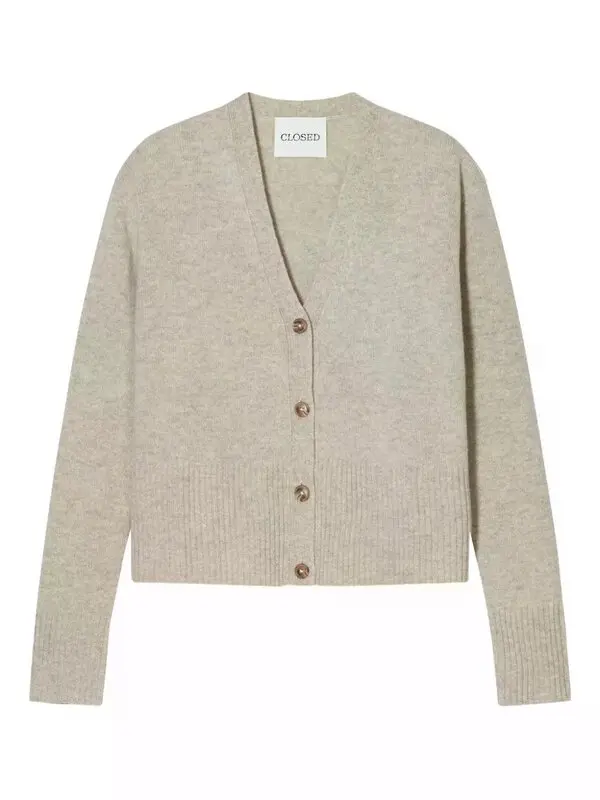 Closed Wool Cardigan - Neutrals