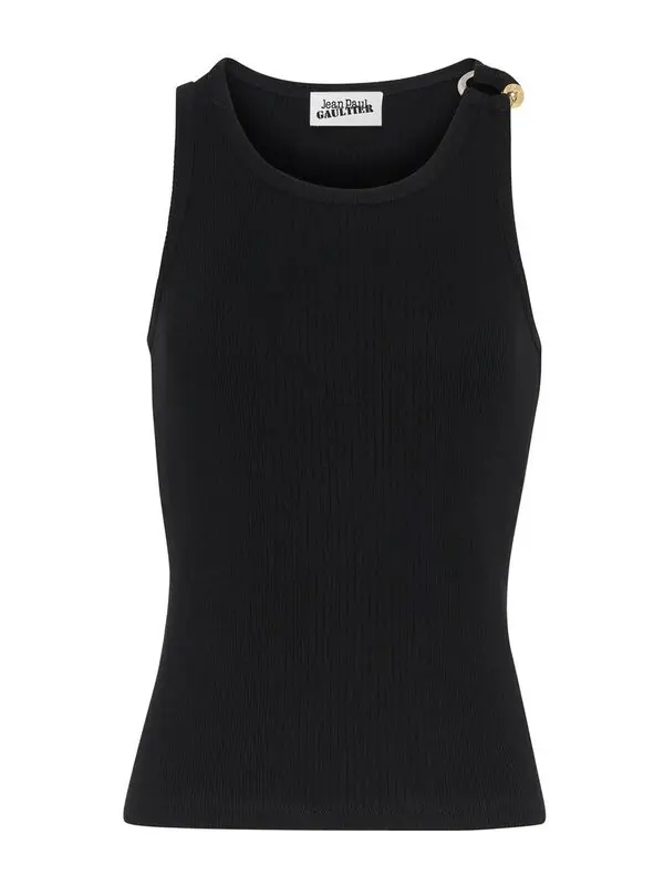 Jean Paul Gaultier The Piercing Top - Black