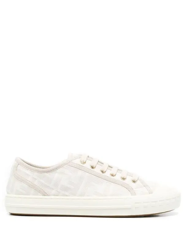 Fendi Domino Sneakers - White