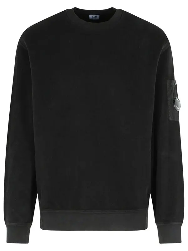 C.P. COMPANY Cotton Sweatshirt - Black