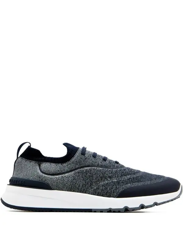 Brunello Cucinelli Runners In Techno Cotton Knit