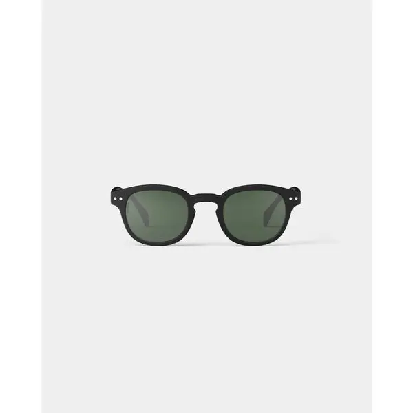IZIPIZI C 47mm Square Sunglasses - Black Polarized
