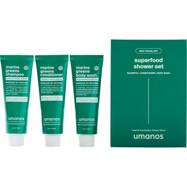 UMANOS Mini Travel Shower Set