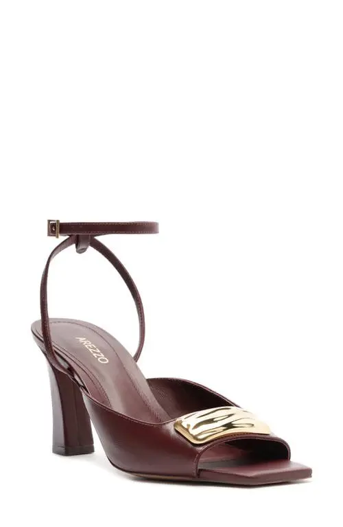 AREZZO Greer Ankle Strap Sandal - Fresh Ruby