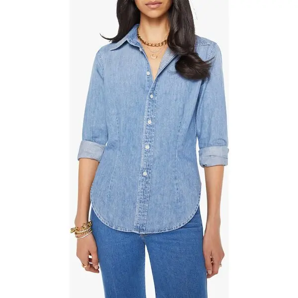 MOTHER Denim Button-up Shirt