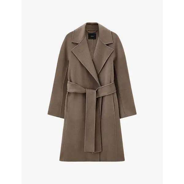 JOSEPH Costa Double-faced Wool And Cashmere-blend Coat