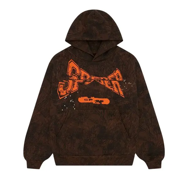 SP5DER T&f Tree Camo Hoodie