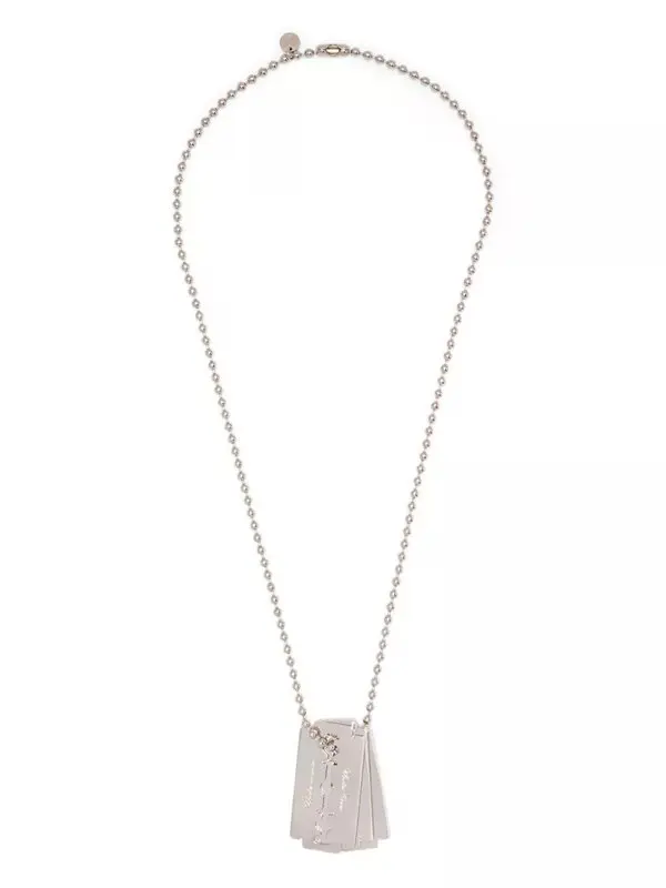 UNDERCOVERISM Logo-charm Necklace