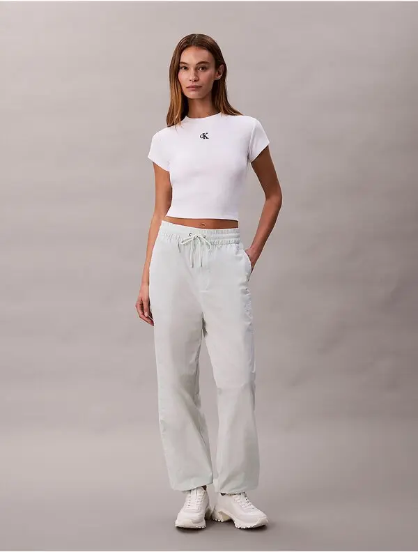 Calvin Klein Monogram Logo Graphic Joggers - Sprout Green