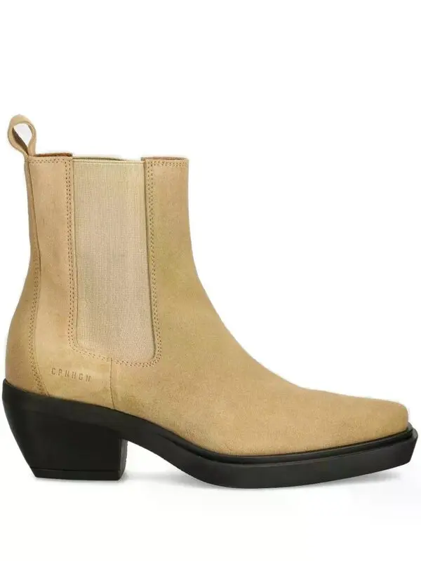 SUMMERY COPENHAGEN Suede Cowboy Boots