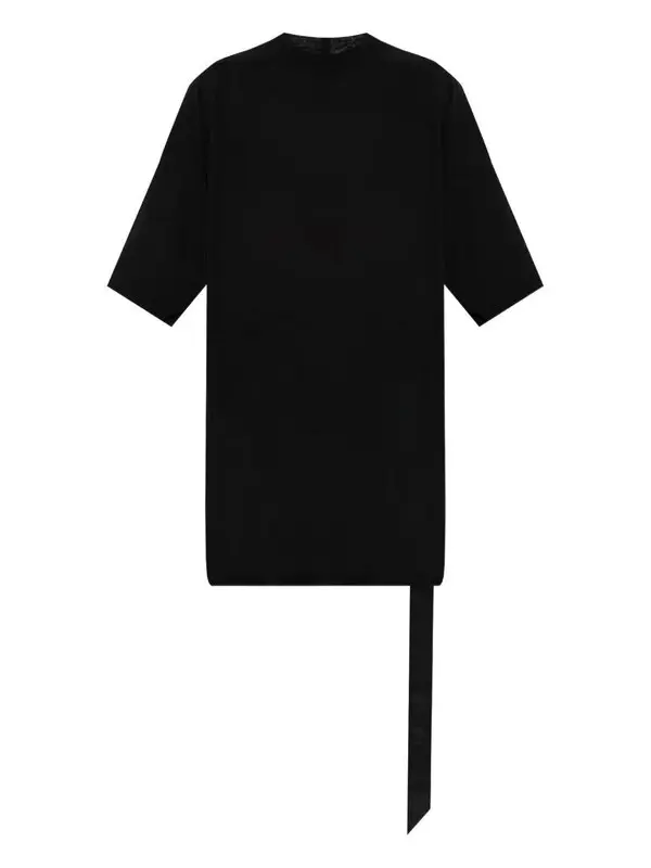 Rick Owens Short-sleeve Draped-hemline Top