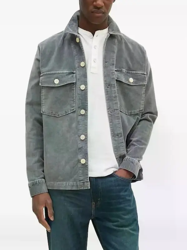 All Saints Button-down Pocket Shirt Jacket