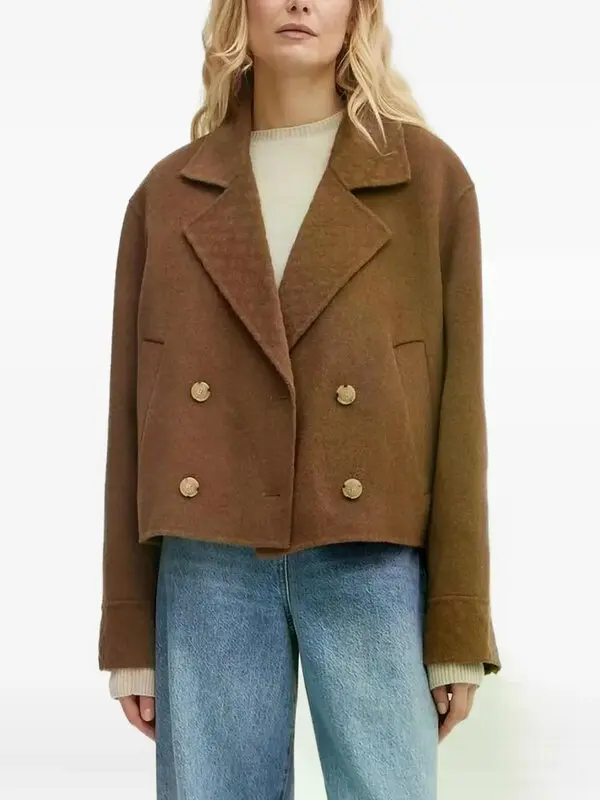 Hugo Boss Wool-blend Double-breasted Jacket