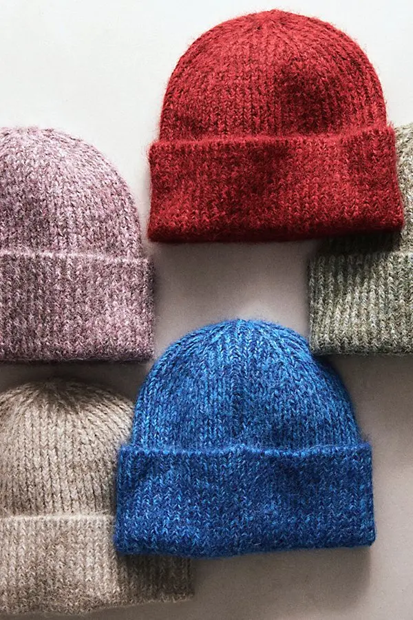 Free People Frostline Beanie - Cobalt