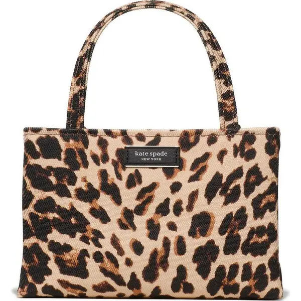 Kate Spade New York Mini Sam Icon Canvas Crossbody
