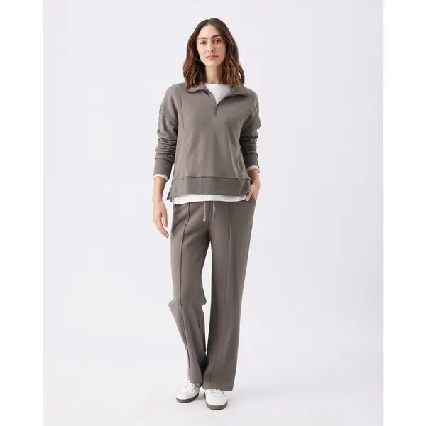 RIPE MATERNITY Terry Wide Leg Jogger