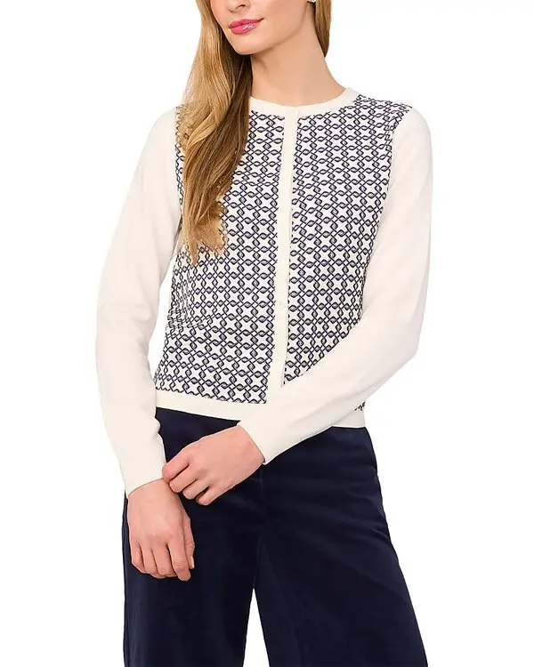 Ted Baker London Laoshen Colorblocked Cardigan